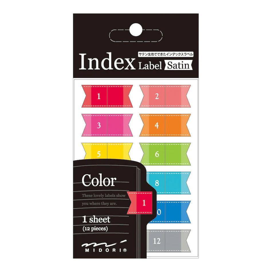 Index Label Satin - Color – Soul Paper