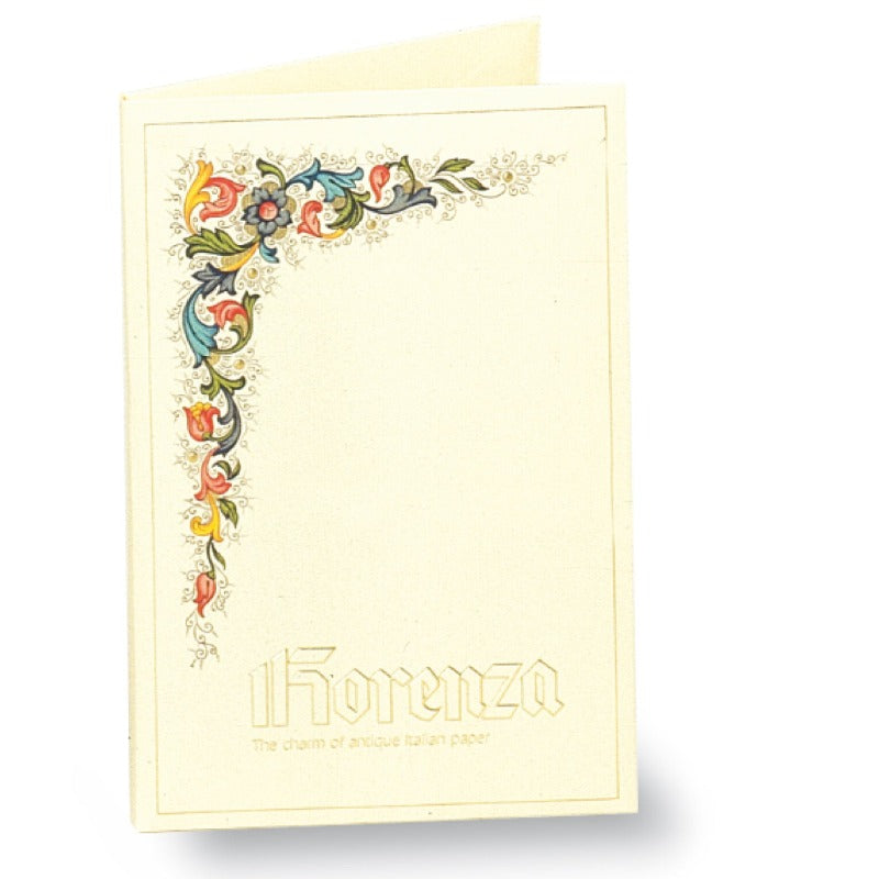 Wallet Flat Notecard Set - Traditional Florentine Border – Soul Paper